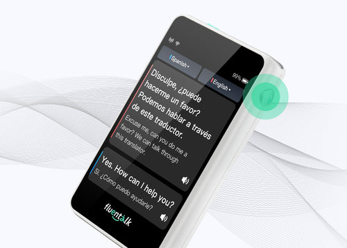 Fluentalk T1 Mini Handheld Translator Device